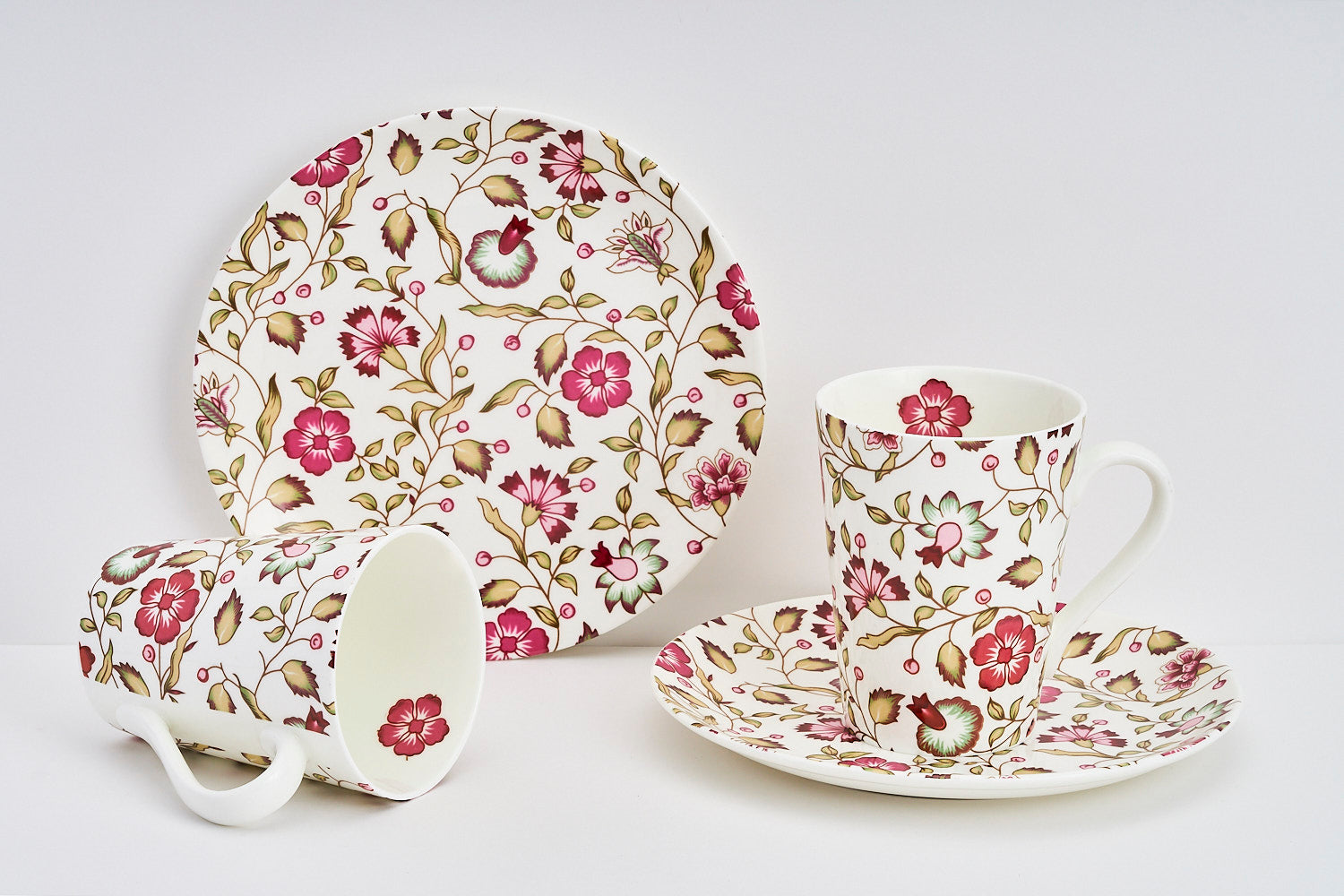 Mug & Snack Plate Set – Golden Queens Ceramics